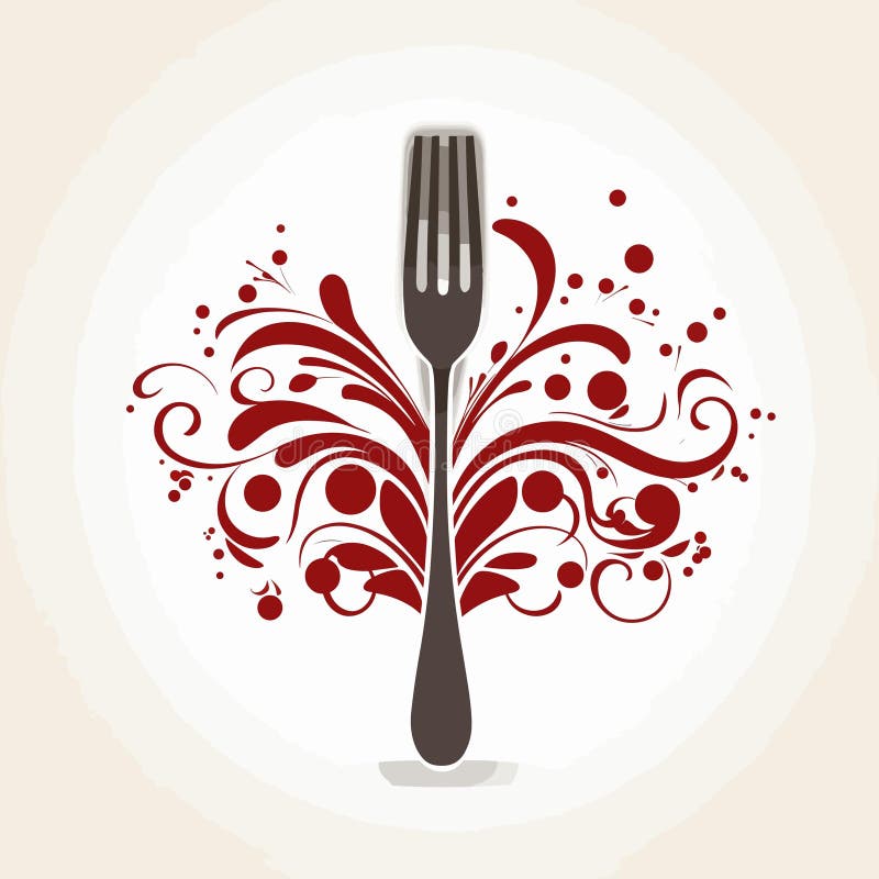 Restaurant Sign Vector Isolated on White Illustration Stock Vector ...