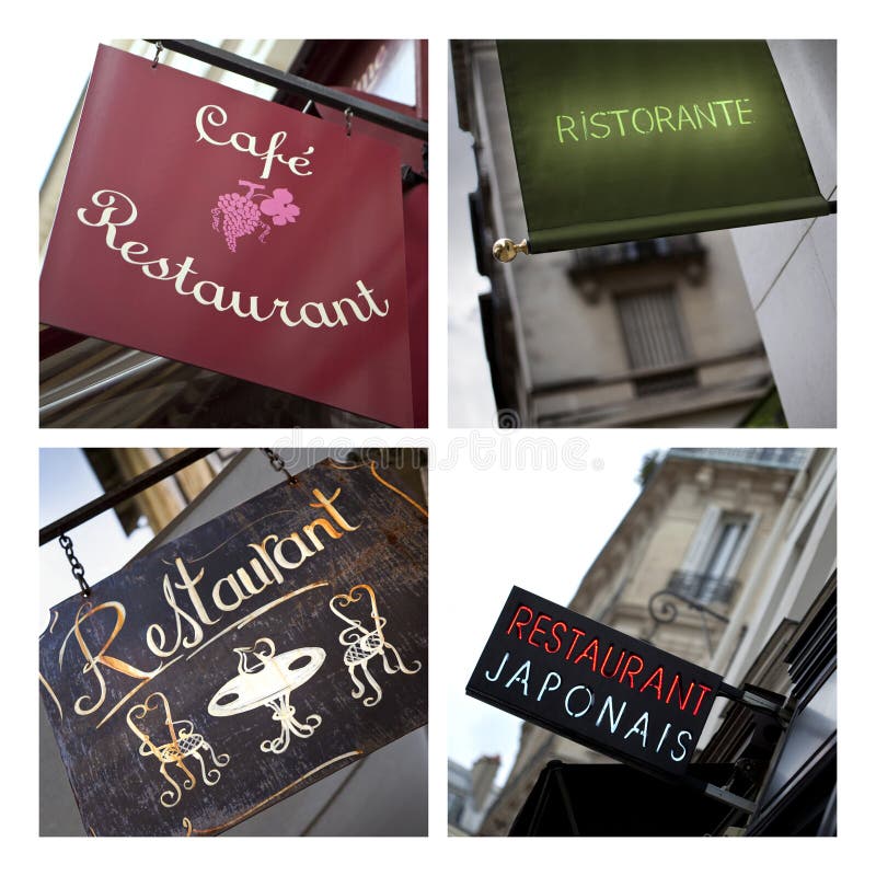 264 Signage Collage Stock Photos - Free & Royalty-Free Stock Photos ...