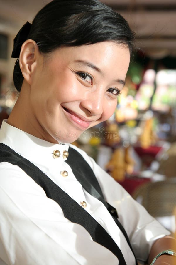 Restaurant staff stock photo. Image of beautiful, american - 14985762