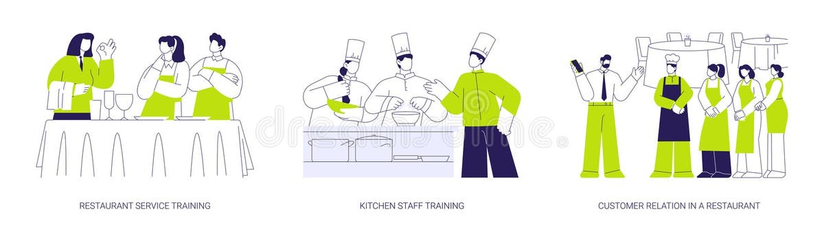 Restaurant Staff Stock Illustrations – 12,433 Restaurant Staff Stock ...