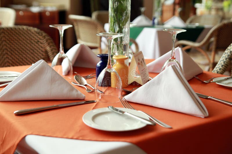 Restaurant table for two stock image. Image of place - 10320405