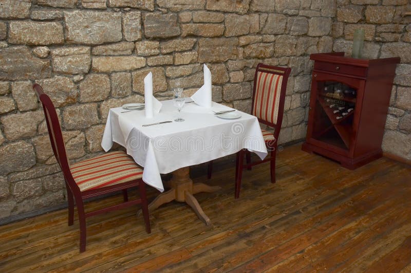 Restaurant Table Picture. Image: 1298820