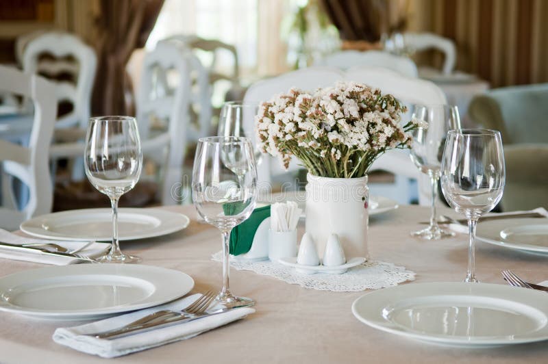 Romantic Coffee Table Setting Stock Photo - Image of food, comfortable ...