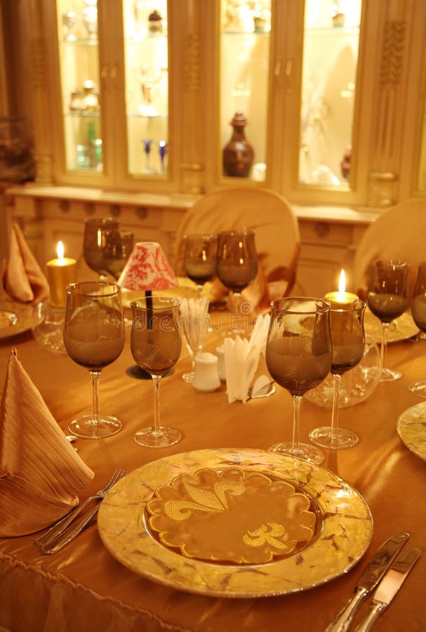 Restaurant table for two stock image. Image of place - 10320405