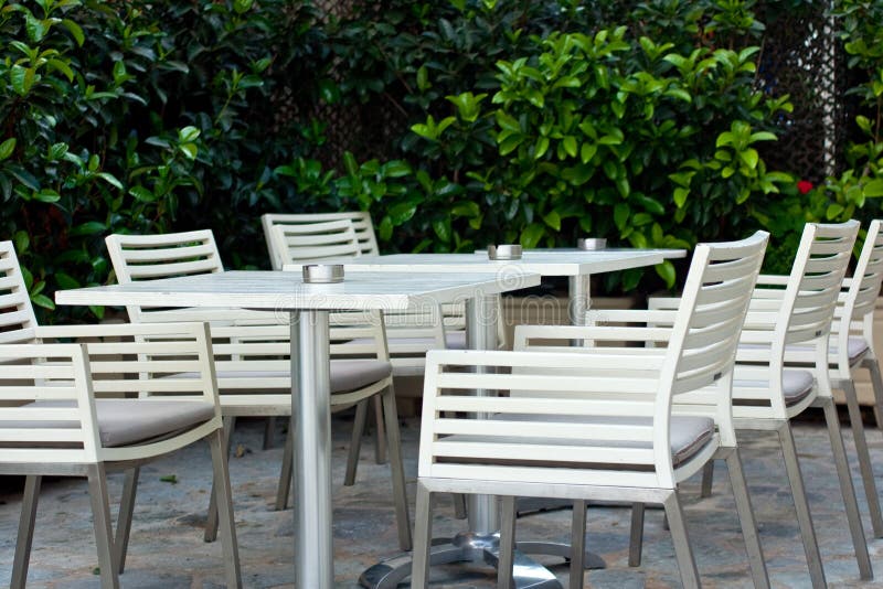 Restaurant table stock photo. Image of outdoor, setting - 21504034