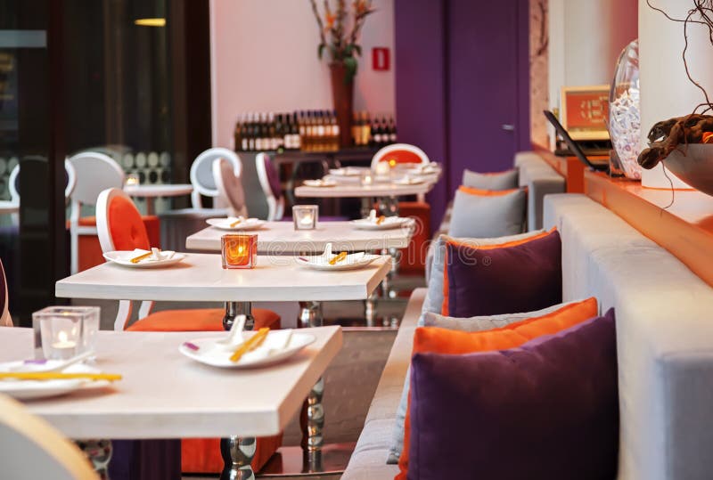 Restaurant table stock photo. Image of club, modern, luxury - 29500488