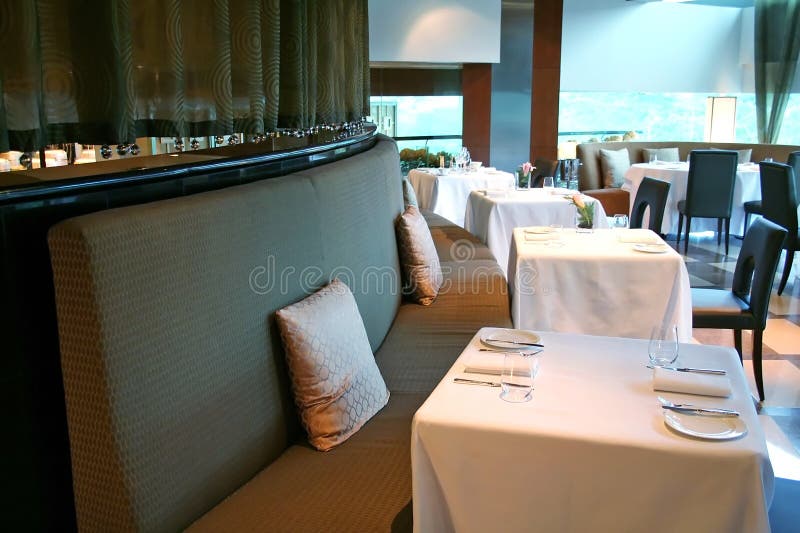 Restaurant table stock photo. Image of napkin, gathering - 4071230