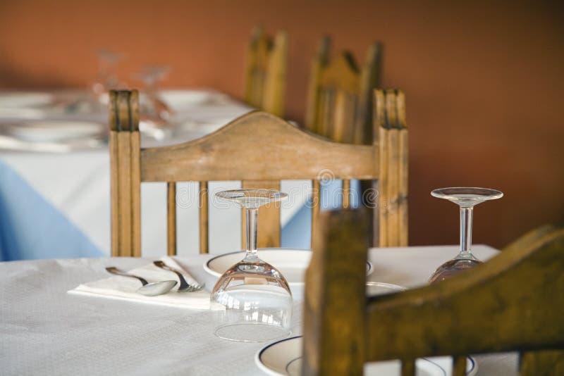 Restaurant table stock photo. Image of cutlery, waiting - 811650