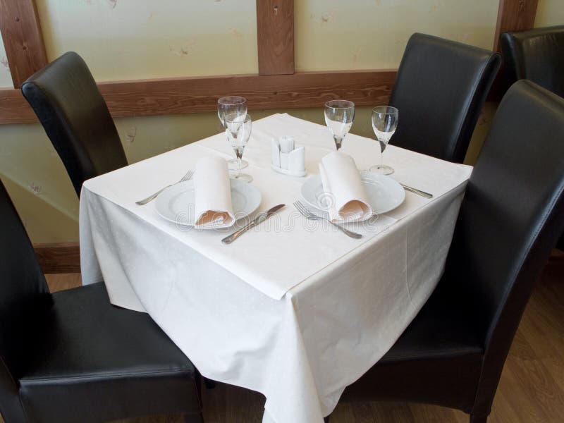 Restaurant table stock photo. Image of decoration, restaurant - 9260268