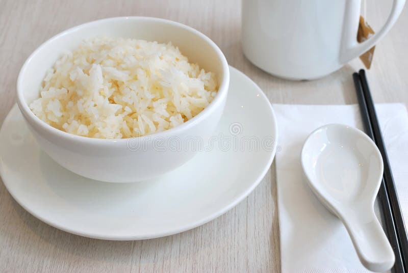 Restaurant Table Layout With Rice Picture. Image: 13816979