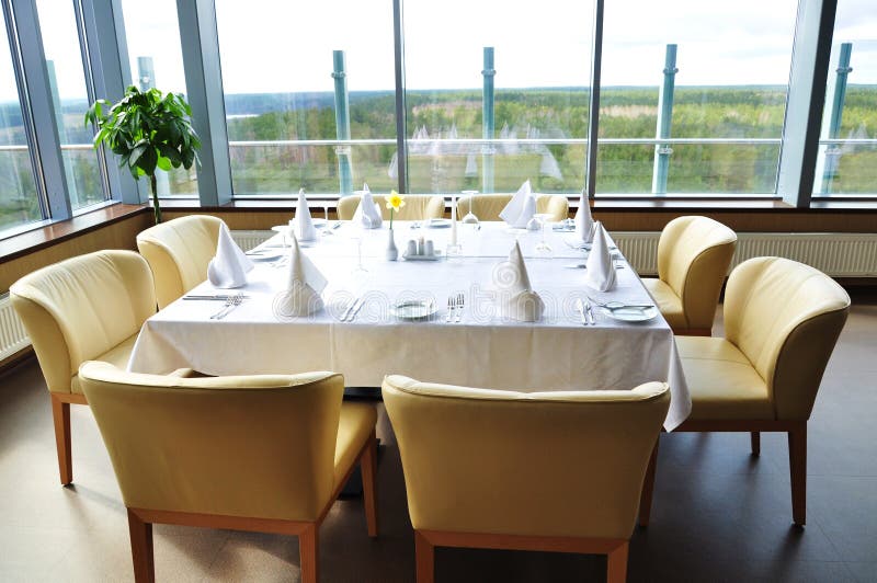 Canapes on Restaurant Table, Daylight Stock Photo - Image of party ...