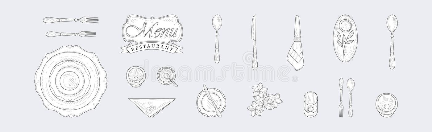 Drawing Setting Table Stock Illustrations – 2,622 Drawing Setting Table ...