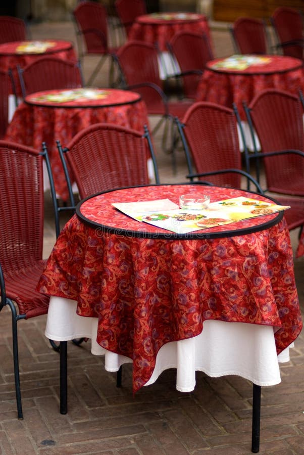 Restaurant Tables Picture. Image: 4160311