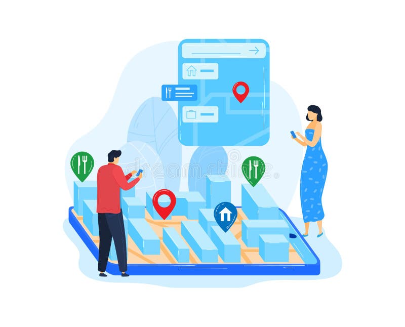 Restaurant Technology for Smartphone, Cafe Location at Internet Mobile ...