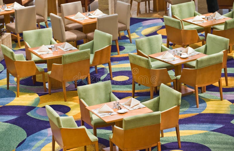 Restaurant top view stock photo. Image of colorful, restaurant - 13314506