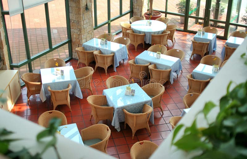 Restaurant top view stock image. Image of table, dinner - 9278915
