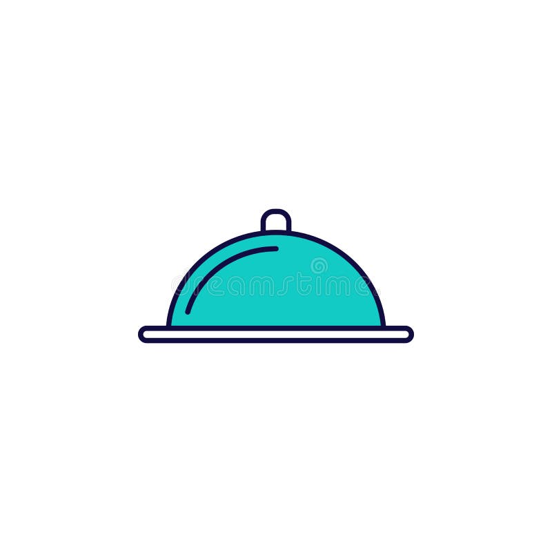 Restaurant Tray Icon. Element of Simple Colored Web Icon for Mobile ...