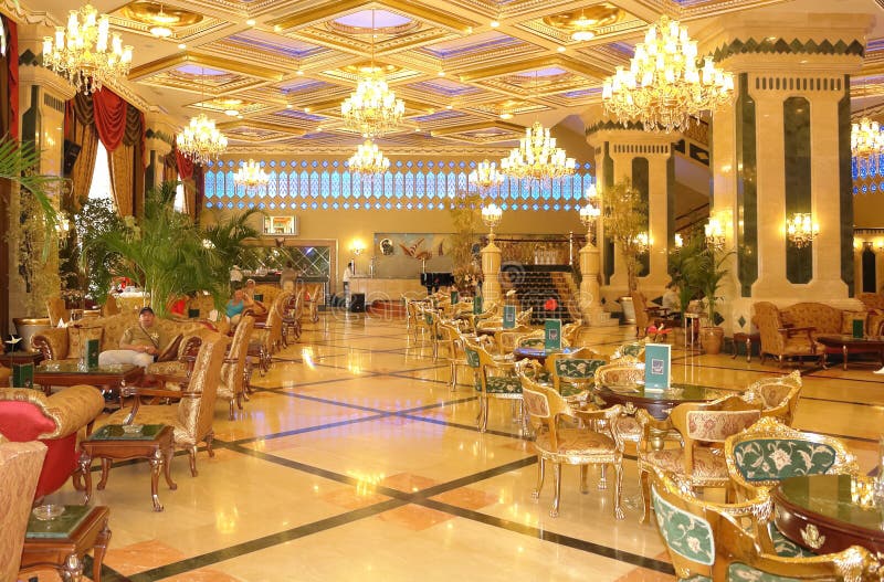 Restaurant in Turkish Hotel. Editorial Image - Image of lantern, lamp ...
