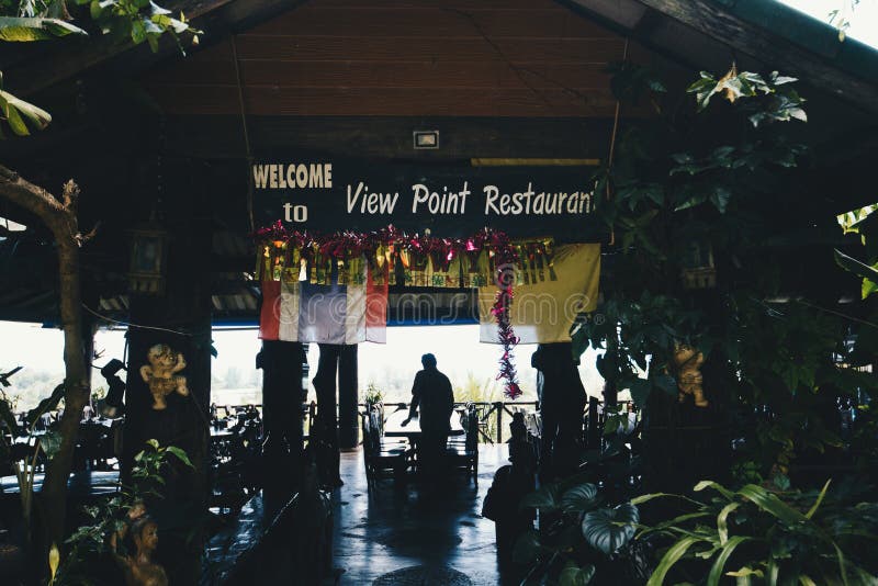 Restaurant View Point editorial stock photo. Image of landscape - 126861483