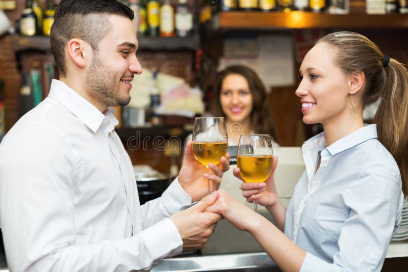 Restaurant Visitors Waiting for Table Stock Image - Image of indoor ...