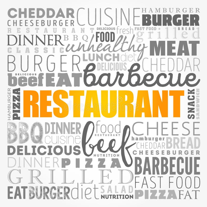 Restaurant Word Cloud Stock Illustrations – 1,129 Restaurant Word Cloud ...