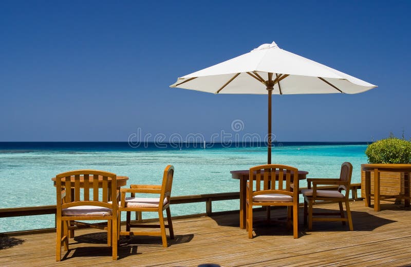 Restaurante en Baros imagen de archivo. Imagen de cielo - 5430591