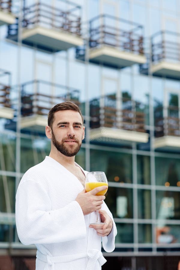 Restful man stock photo. Image of juice, wineglass, resort - 102728134