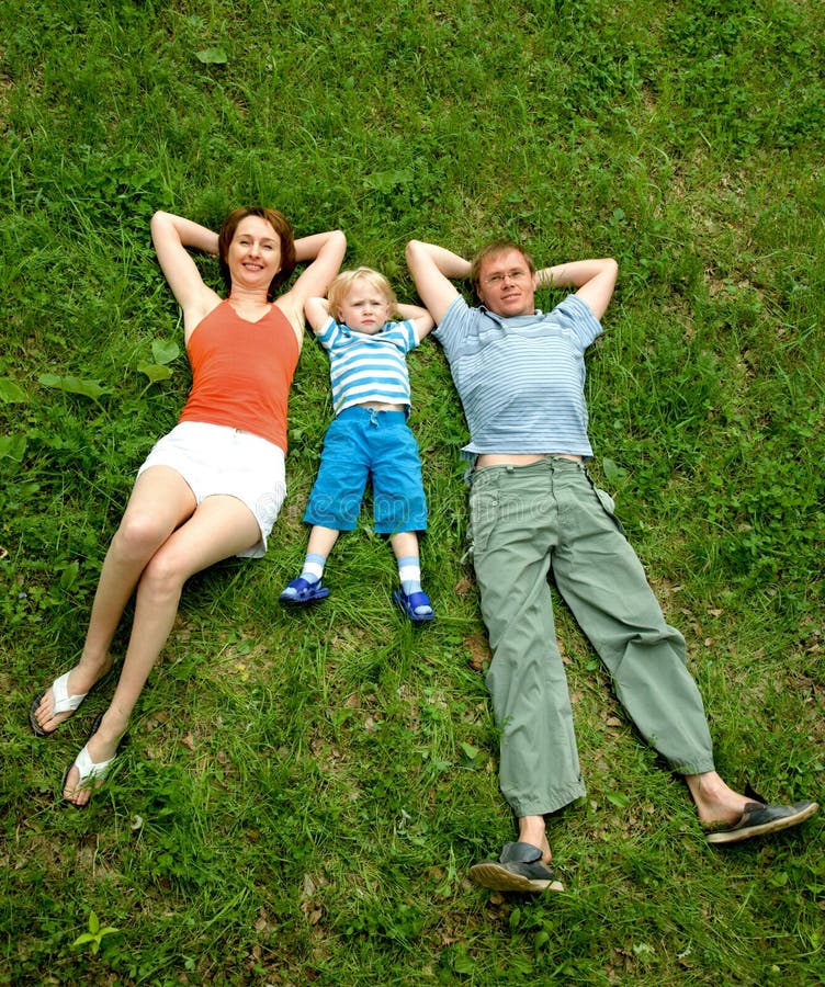Family resting stock photo. Image of lifestyle, holiday - 15417238