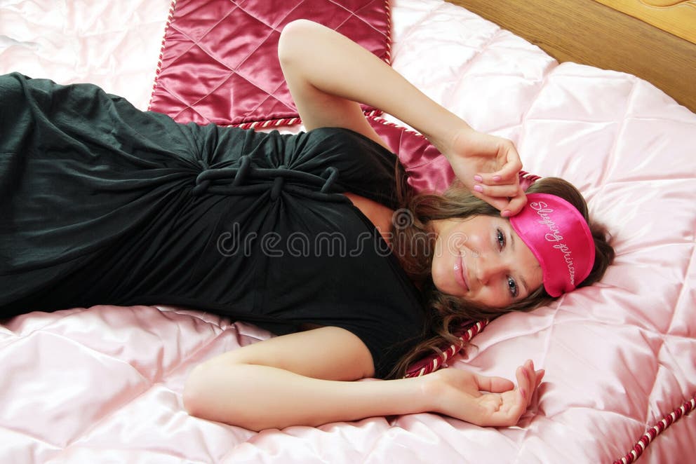Resting Beauty stock photo. Image of insomnia, peep, comfortable - 12708796