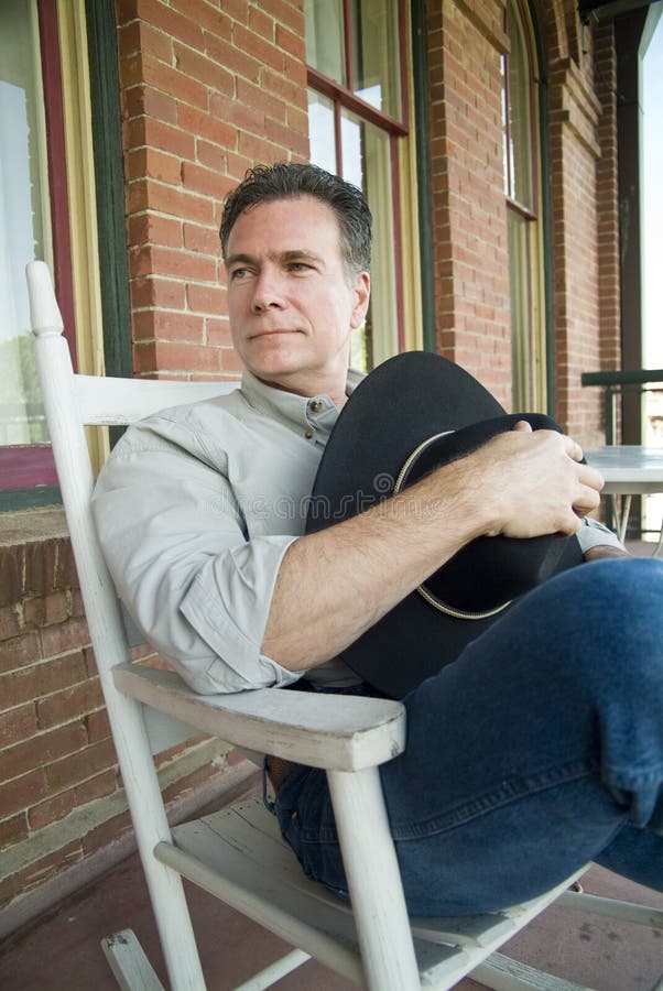Resting Cowboy 3 stock photo. Image of leisure, rest, sitting - 4982954