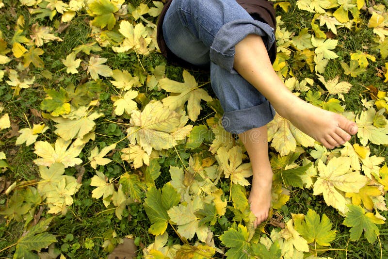 Resting Feet stock image. Image of rest, grass, trees - 3485763