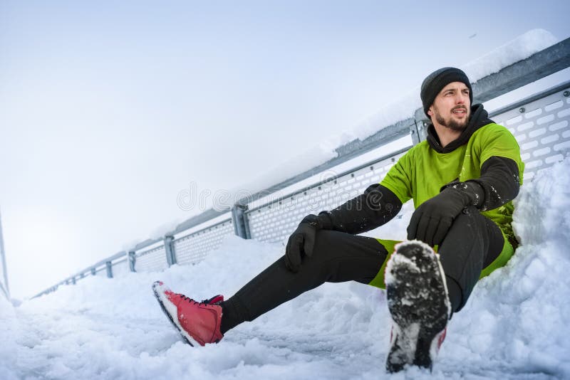 Resting after Intense Workout Stock Photo - Image of endurance, health ...