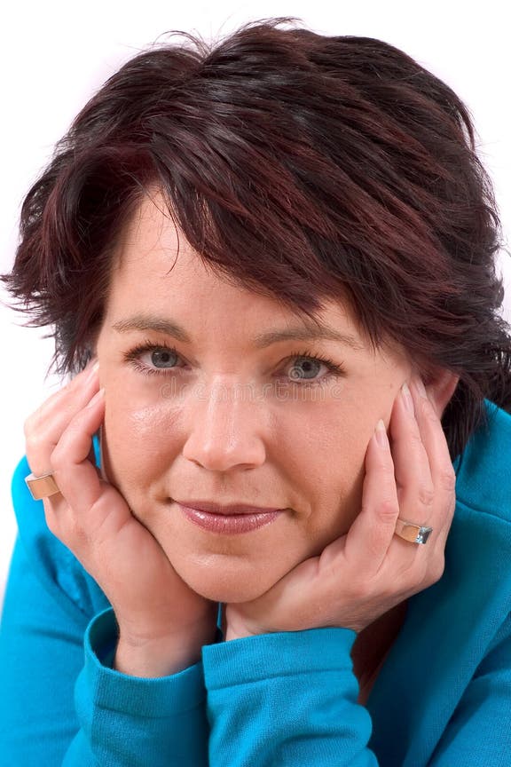 Resting my head stock image. Image of leaning, beauty, portrait - 357177