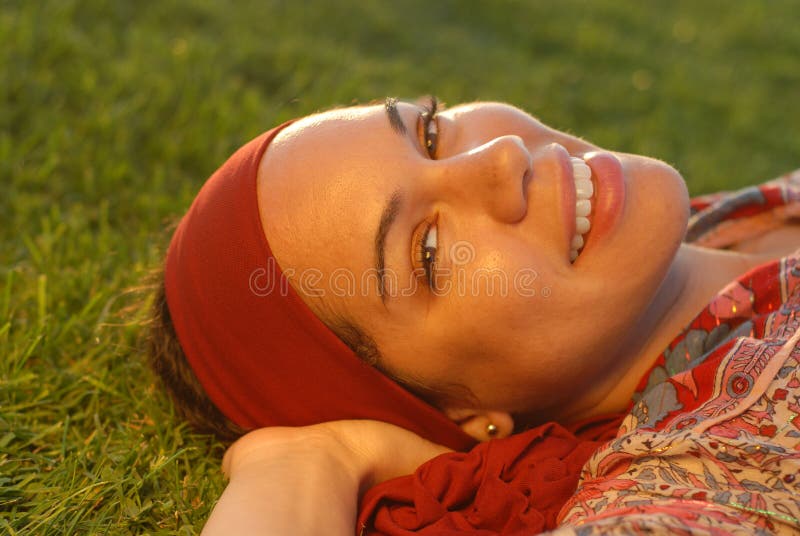 Resting outside stock image. Image of lifestyle, ethnicity - 3287277