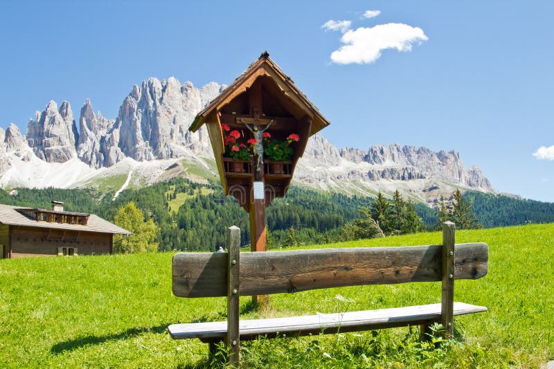 Resting Place With Wicker Furniture Stock Photo - Image of house, area ...