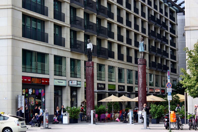 Resting Place for Tourists in Berlin Editorial Stock Image - Image of ...