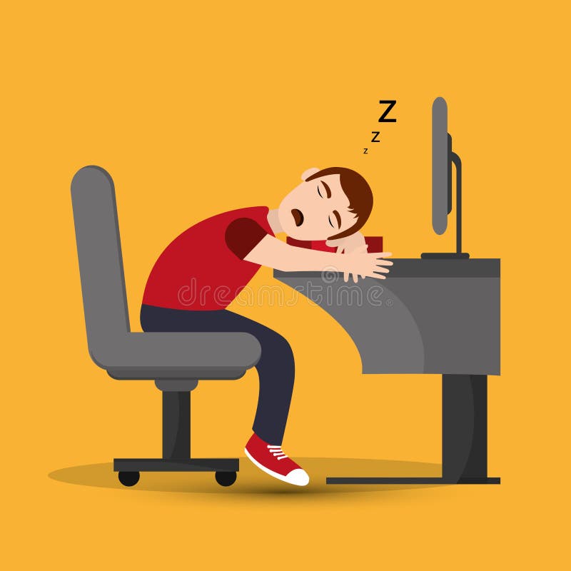 Resting and sleep design stock vector. Illustration of avatar - 68528369