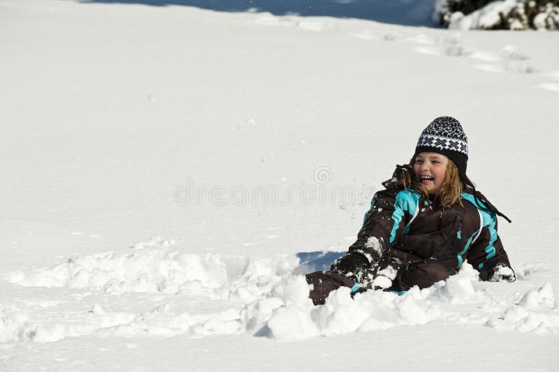 Resting in the Snow stock photo. Image of smiling, fitness - 32115526