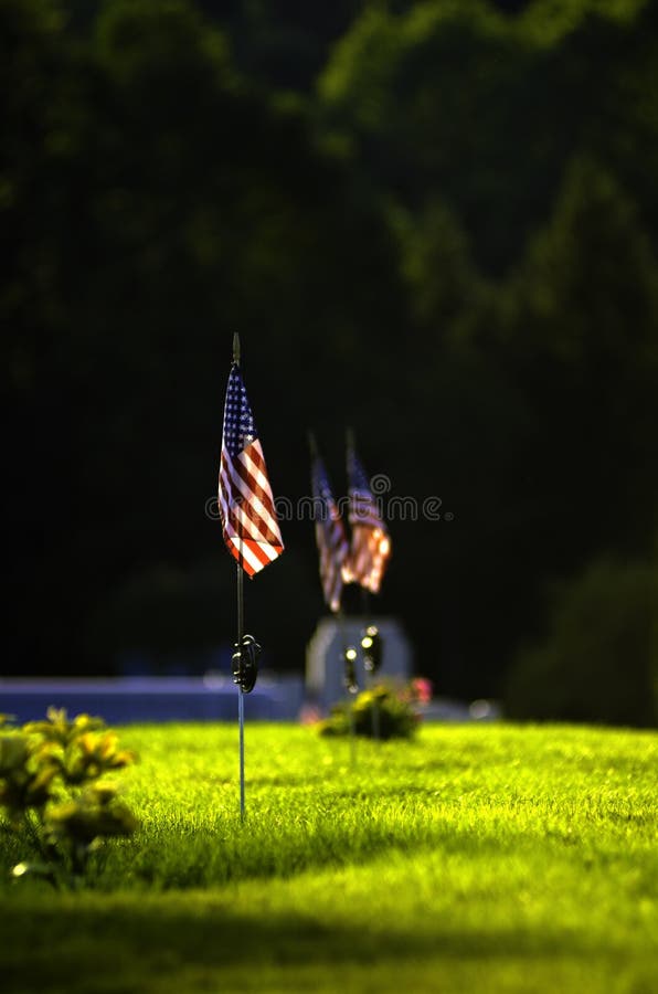 Resting under the flags stock photo. Image of honor, memorial - 20862958
