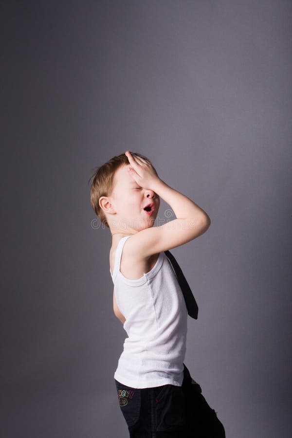 Restless boy stock image. Image of restless, kids, cover - 12564203