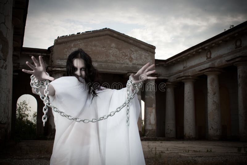 Restless ghost stock photo. Image of despair, nightmare - 25621346