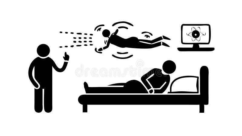 Restless Sleep, Human Interaction Disturbance, Vector Design Generative ...