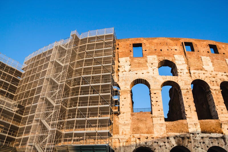 189 Renovation Colosseum Rome Stock Photos - Free & Royalty-Free Stock ...