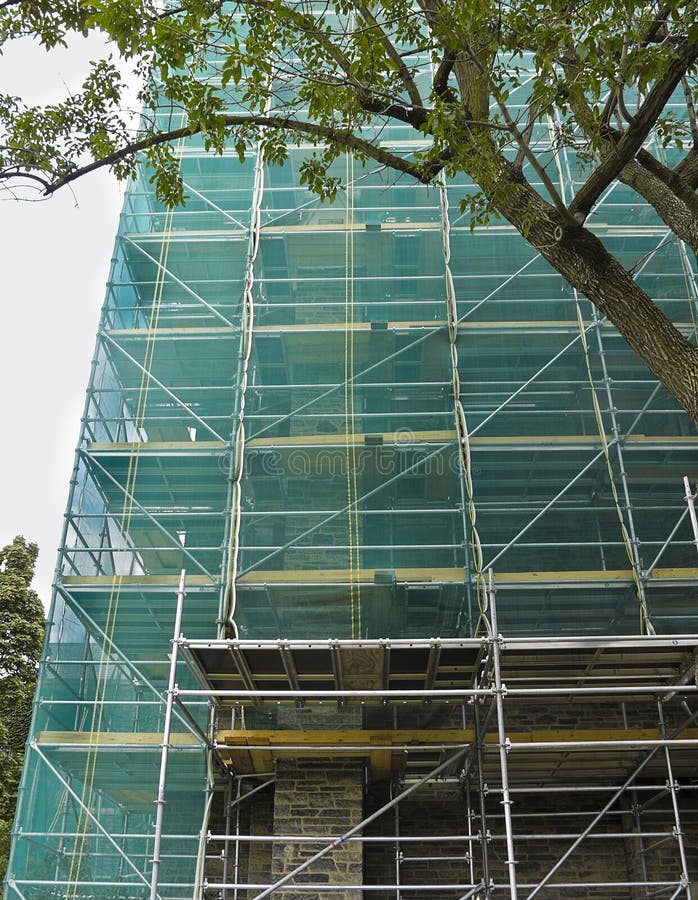 Restoration of Historic Building Stock Image - Image of architecture ...