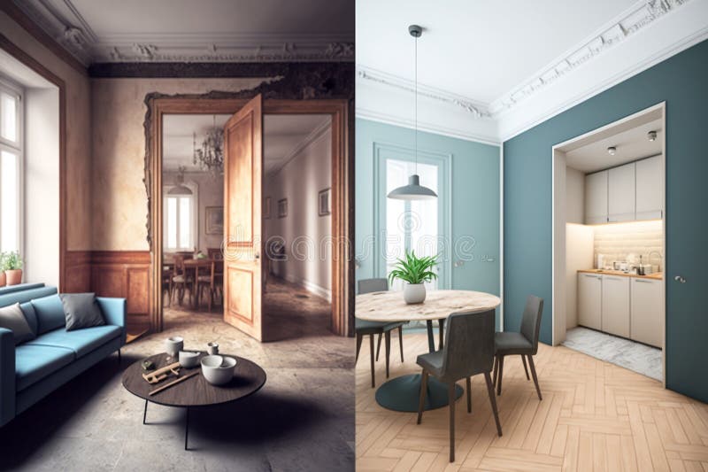 Before and after Restoration or Refurbishment: Exploring Renovation ...