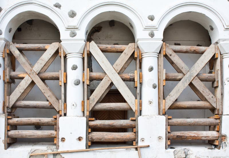 Restoration work stock photo. Image of historic, progress - 26349364