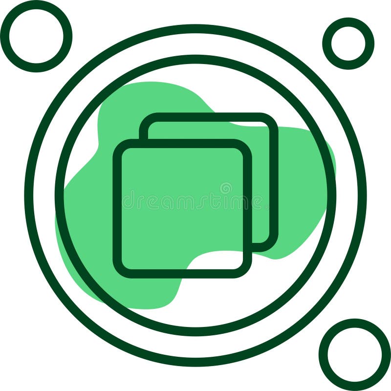 Restore Down Outline Vector Icon Stock Vector - Illustration of icon ...