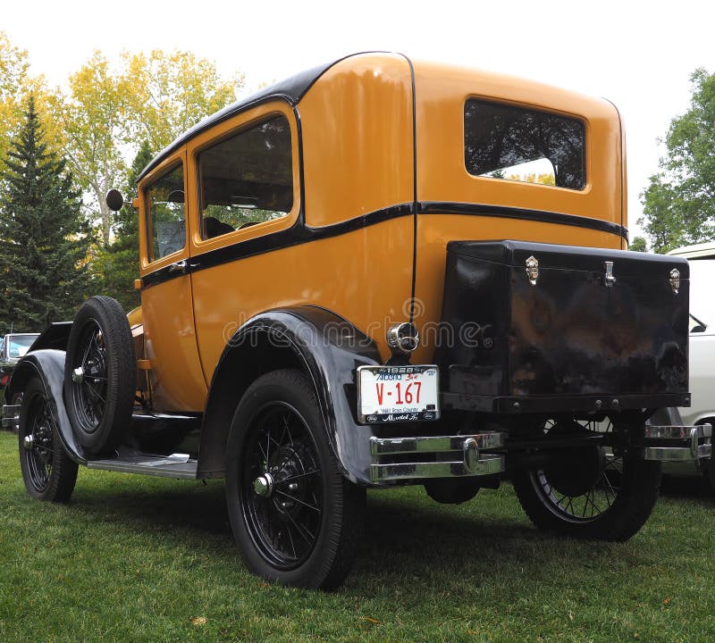 Restored Antique Model a Ford Editorial Photo - Image of travel ...