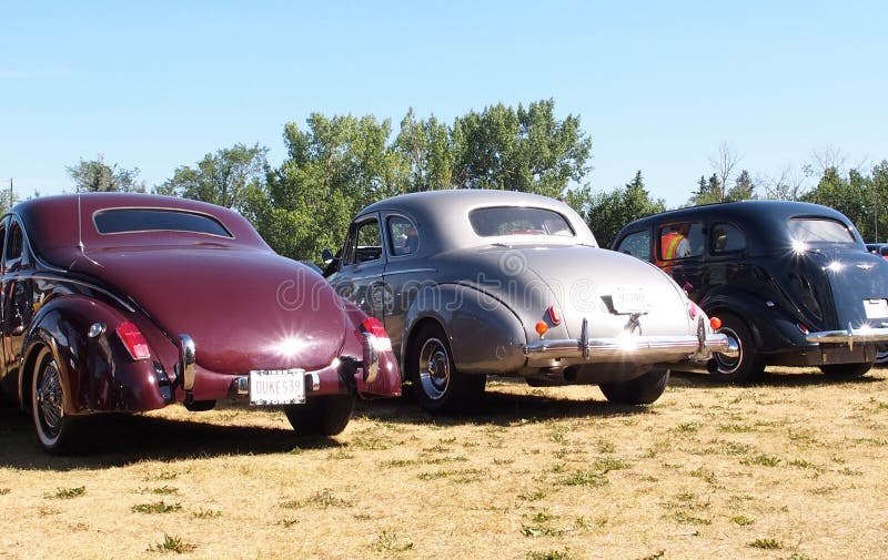 Restored Classic Cars editorial photo. Image of taillights - 55984981