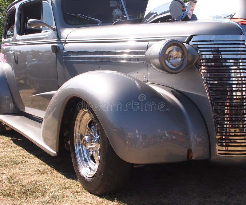 Restored Classic Chevrolet Mercury Editorial Stock Photo - Image of ...